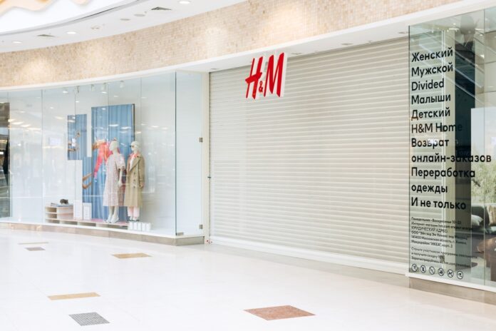H&M closes one in five UK stores to cut costs