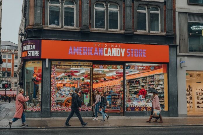 American candy shops on Oxford Street return to peak levels despite ...
