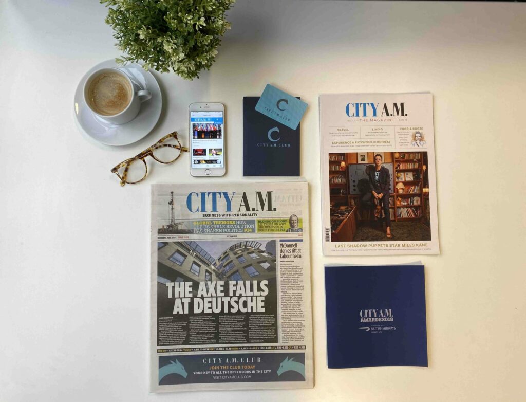 THG snaps up City AM newspaper - Retail Gazette