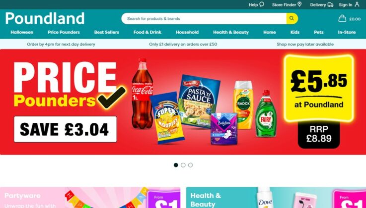 Poundland relaunches website after digital overhaul - Retail Gazette
