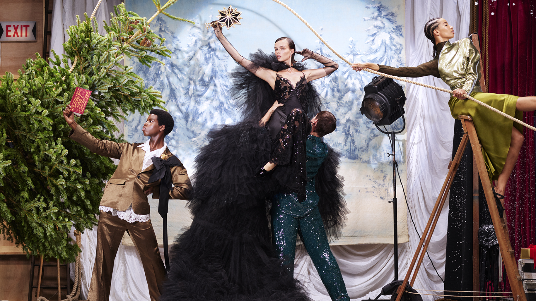 In pictures: Selfridges unveils theatrical Christmas window display ...