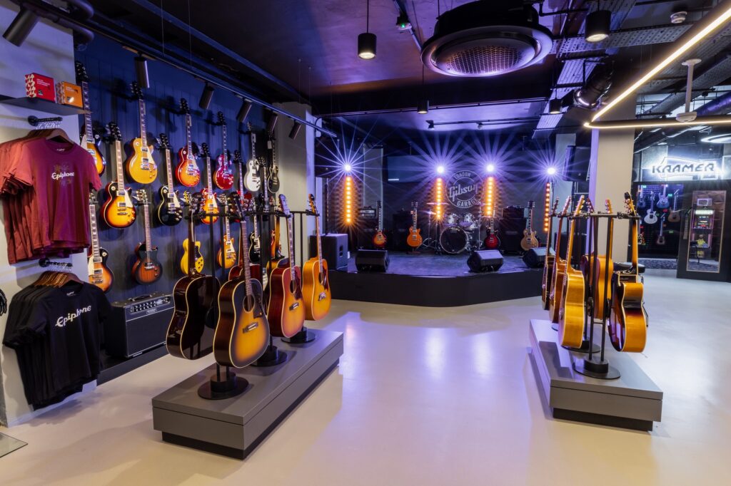 In pictures: Guitar maker Gibson opens first UK flagship off London's ...