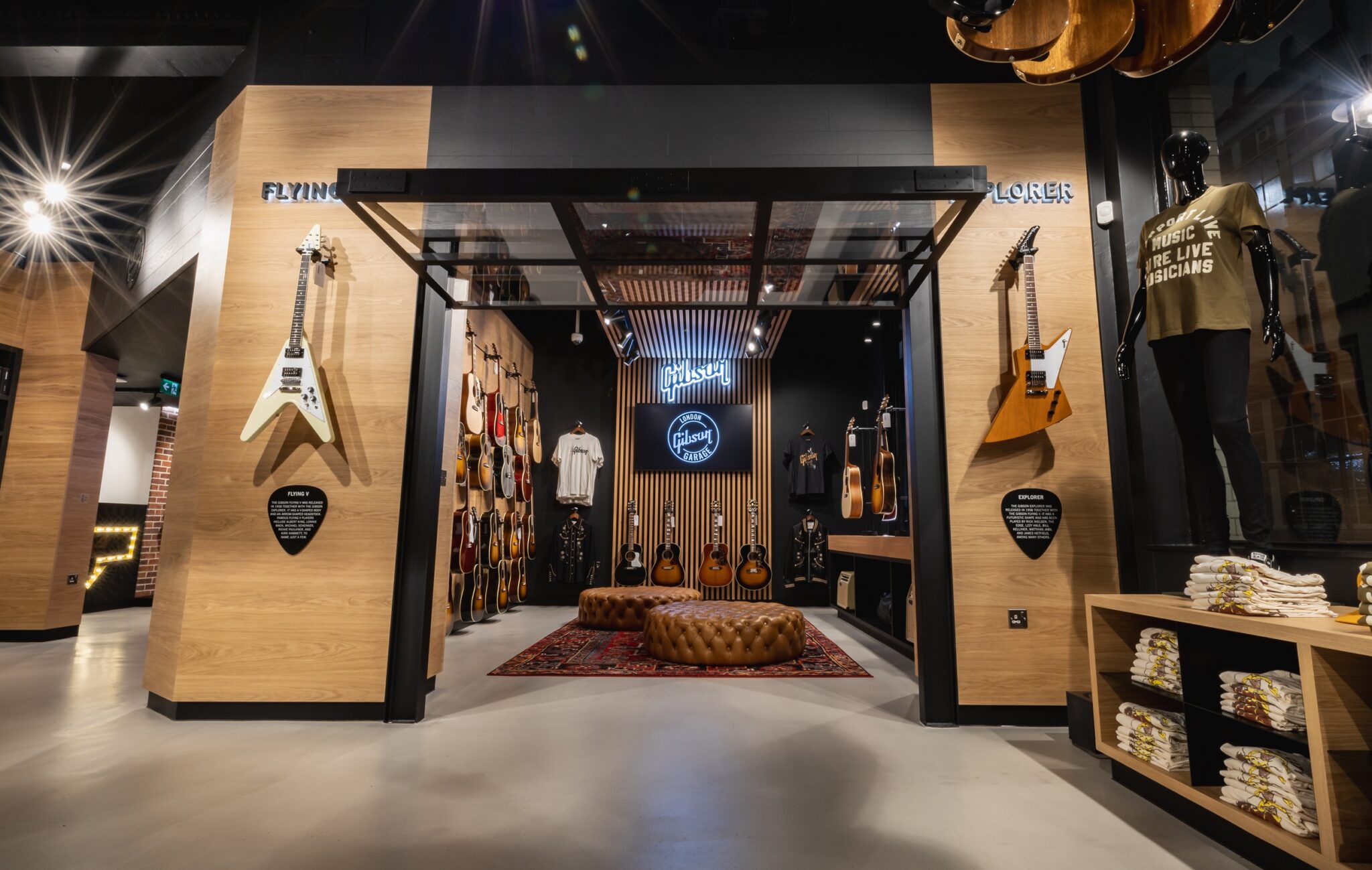 In pictures: Guitar maker Gibson opens first UK flagship off London's ...