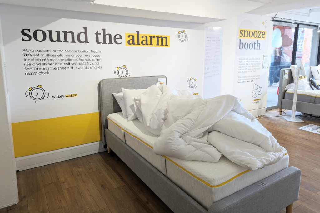 In pictures: eve Sleep launches first-ever 'Bed Battle' pop up in ...
