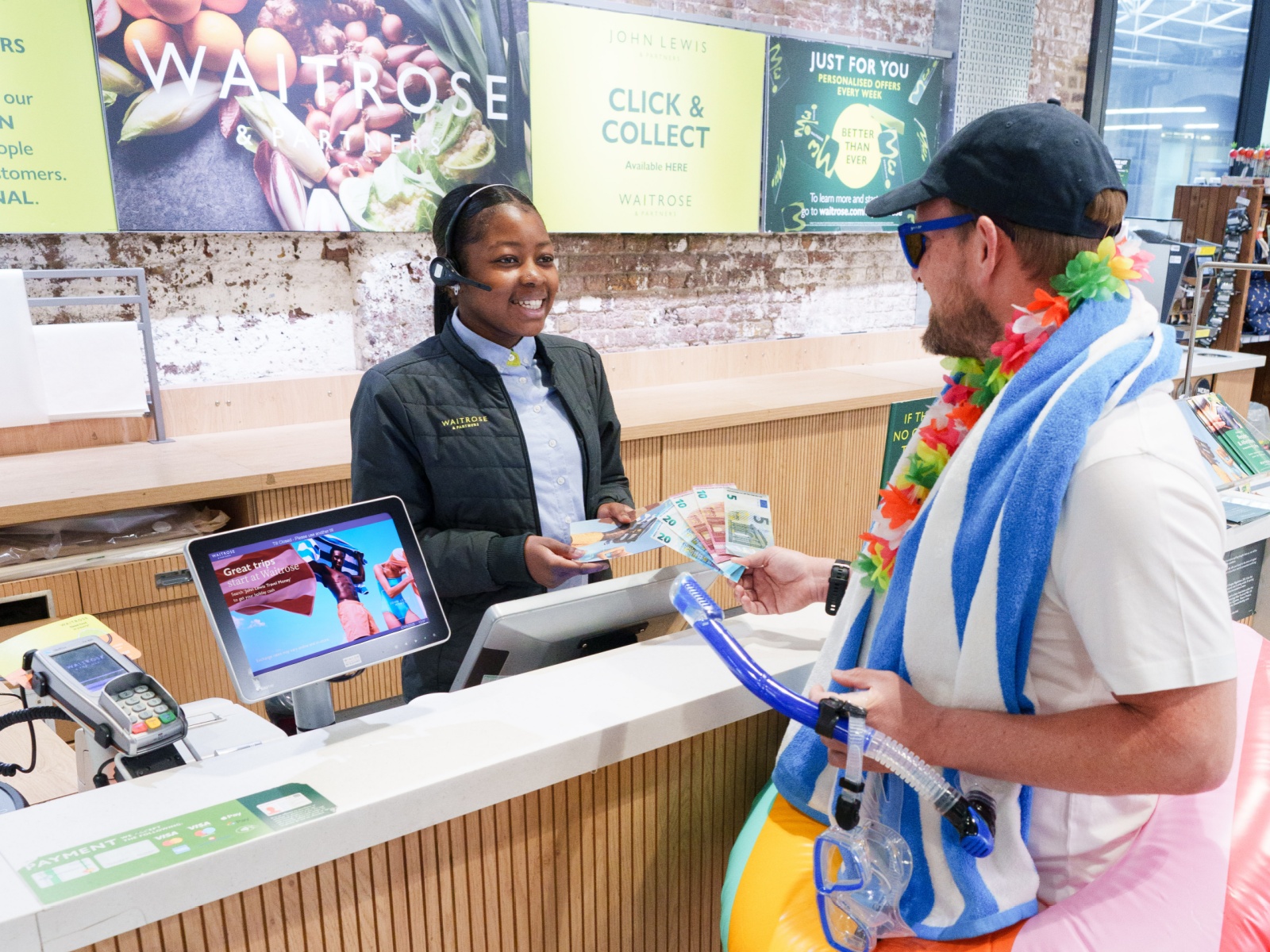 Waitrose launches 'last minute' travel money service for shoppers ...