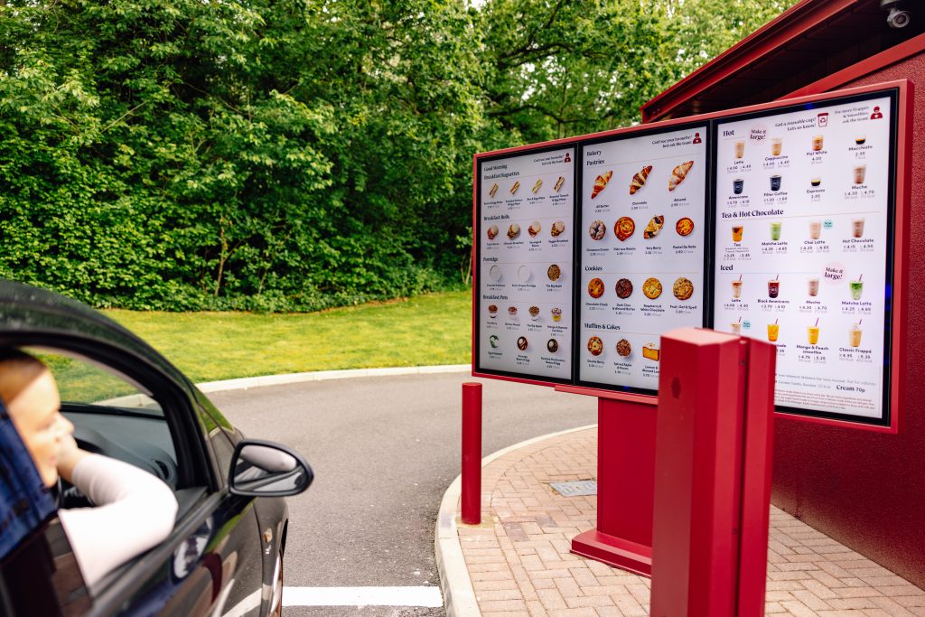 In pictures: Pret A Manger launches first-ever drive-thru