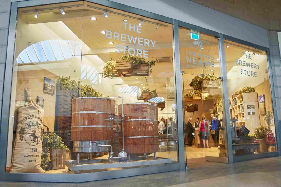 Shepherd Neame opens pop-up brewery store at Bluewater shopping centre ...