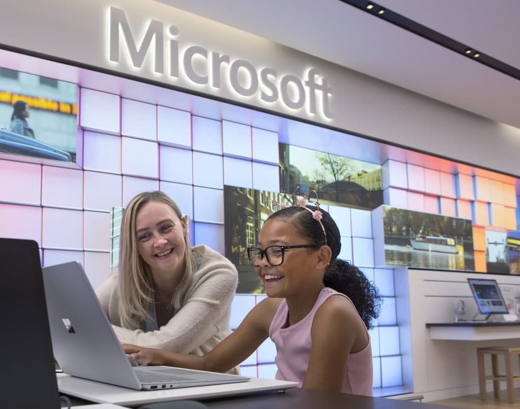 Spotlight: Microsoft's new London flagship - Retail Gazette